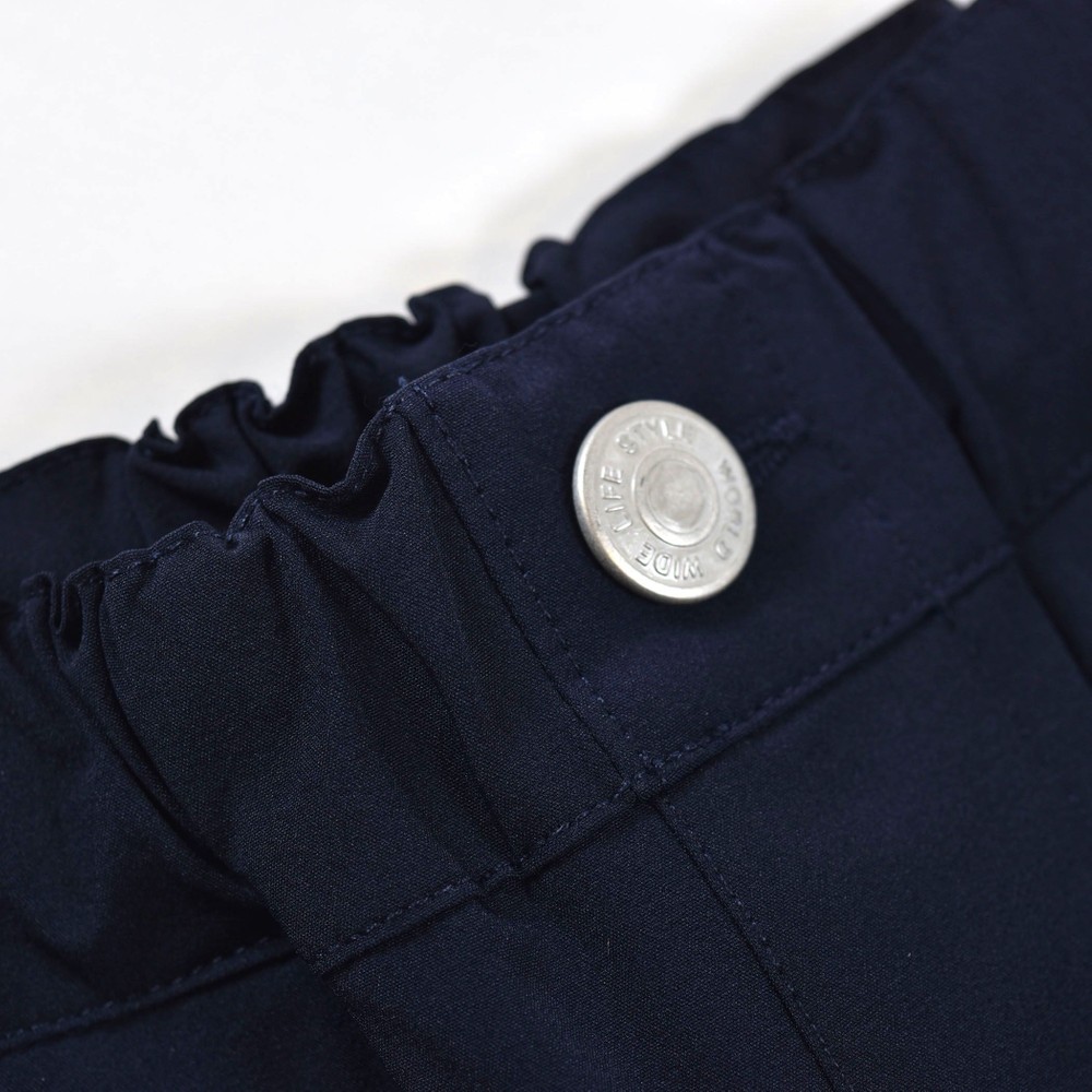 9分丈ワッペン付2WAYパンツ(90cm~100cm)(90cm ブラック): ボトム【べべモール公式】-子供服べべの公式通販サイト 「BEBE MALL」