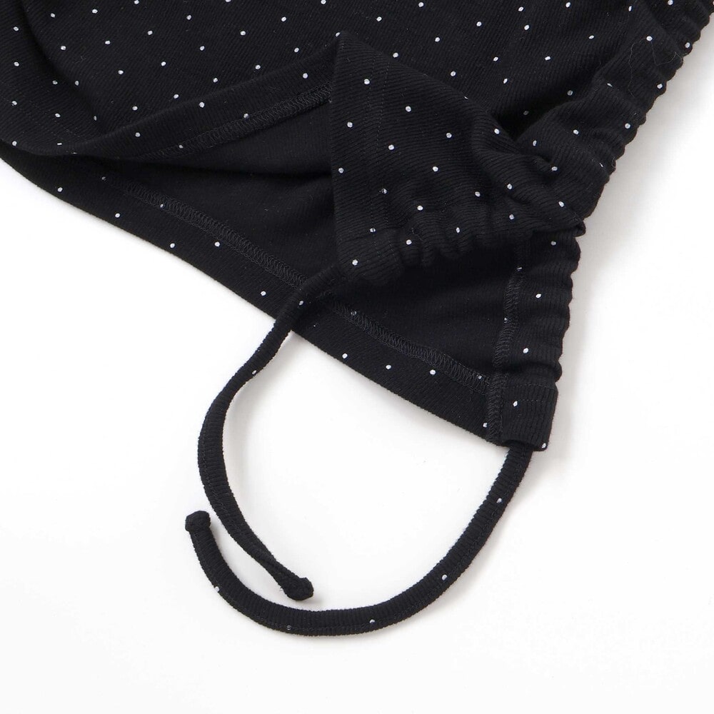 スクエアネックサイドギャザーテレコ長袖Tシャツ(110~150cm)(120cm パープル系): トップス【べべモール公式】-子供服べべの公式通販サイト 「BEBE MALL」