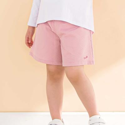 リップルストライプギャザーキュロット(90~130cm)(90cm ピンク リップルストライプギャザーキュロット(90~130cm)(90cm ピンク